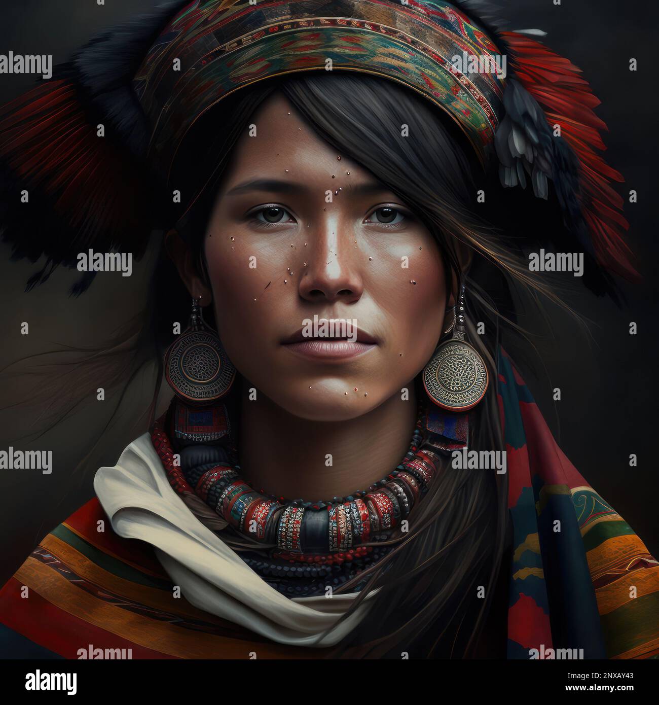 Moon ritual woman hi-res stock photography and images - Alamy