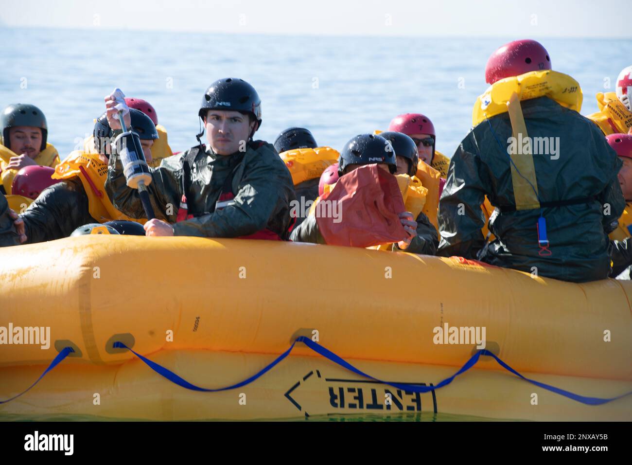 230119-N-LR048-1184 SAN DIEGO (Jan. 19, 2023) – Air Force crewmembers ...