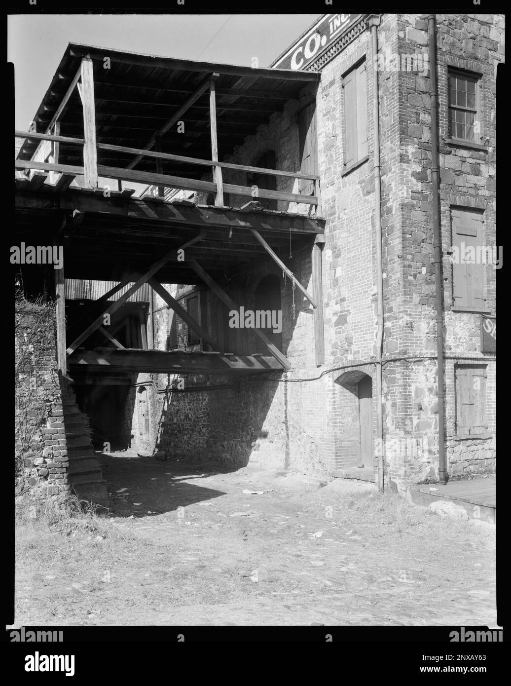 Bridges to Ware Houses, River Front, Savannah, Chatham County, Georgia ...