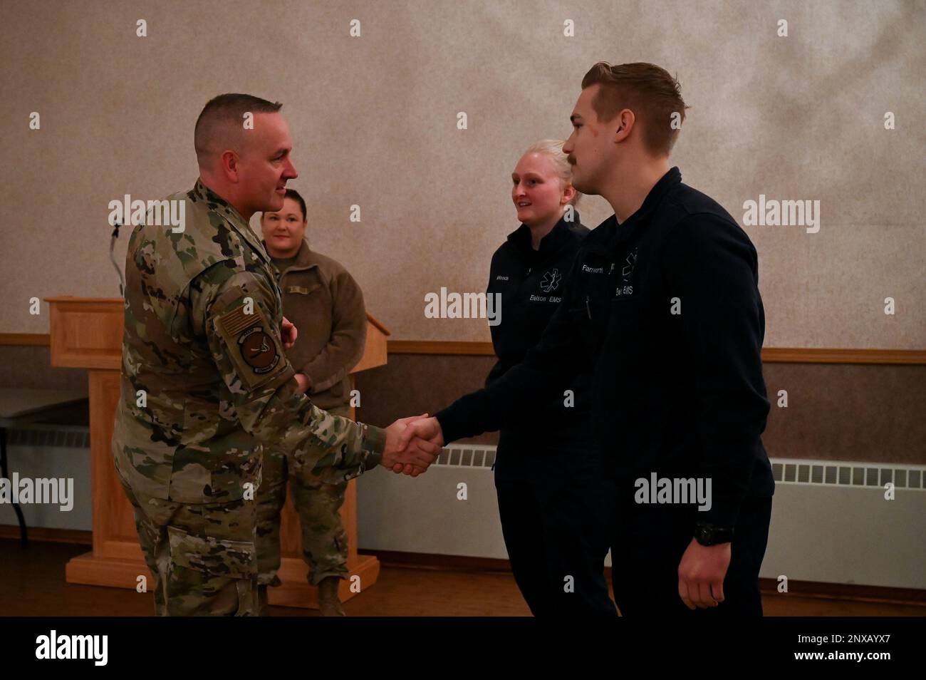 U.S. Air Force Chief Master Sgt. David R. Wolfe, the Pacific Air Forces ...