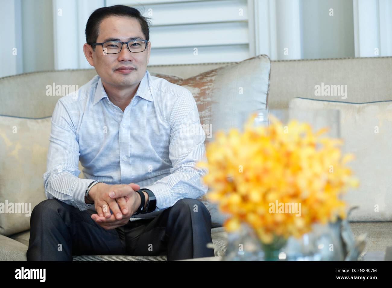 Ian Ong Yoke En, founder and chief executive officer of Samurai 2K Aerosol, a Malaysian-based ...