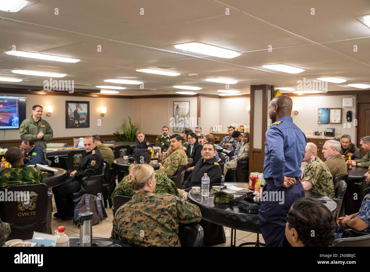 SAN DIEGO (Feb. 02, 2023) Members of the United States Naval War ...