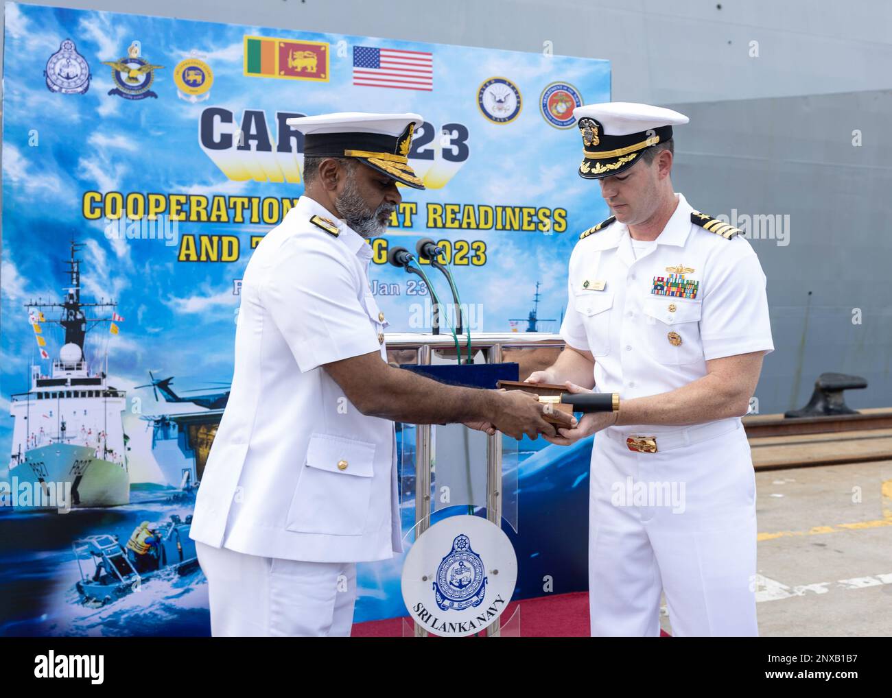 COLOMBO, Sri Lanka (Jan. 19, 2023) –Rear Adm. Pradeep Rathnayake ...