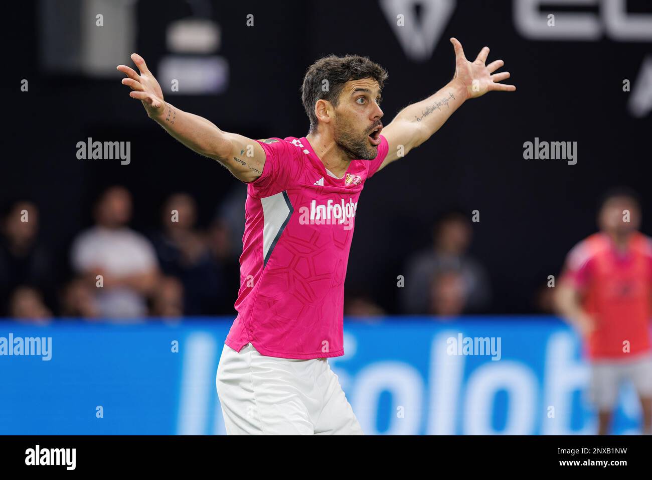 BARCELONA - FEB 26: Cichero in action during the Kings League ...