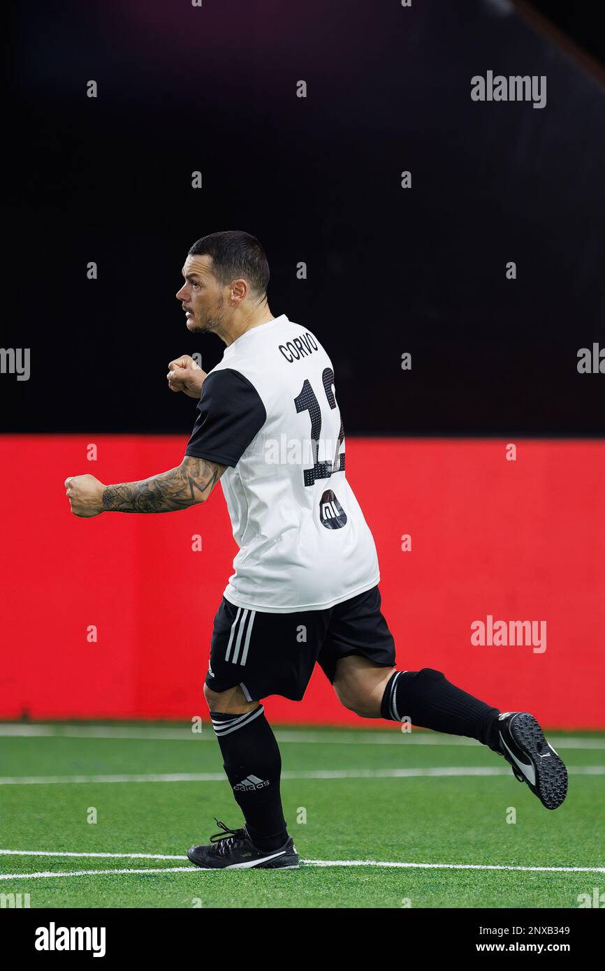 BARCELONA - FEB 26: Corvo in action during the Kings League Tournament ...