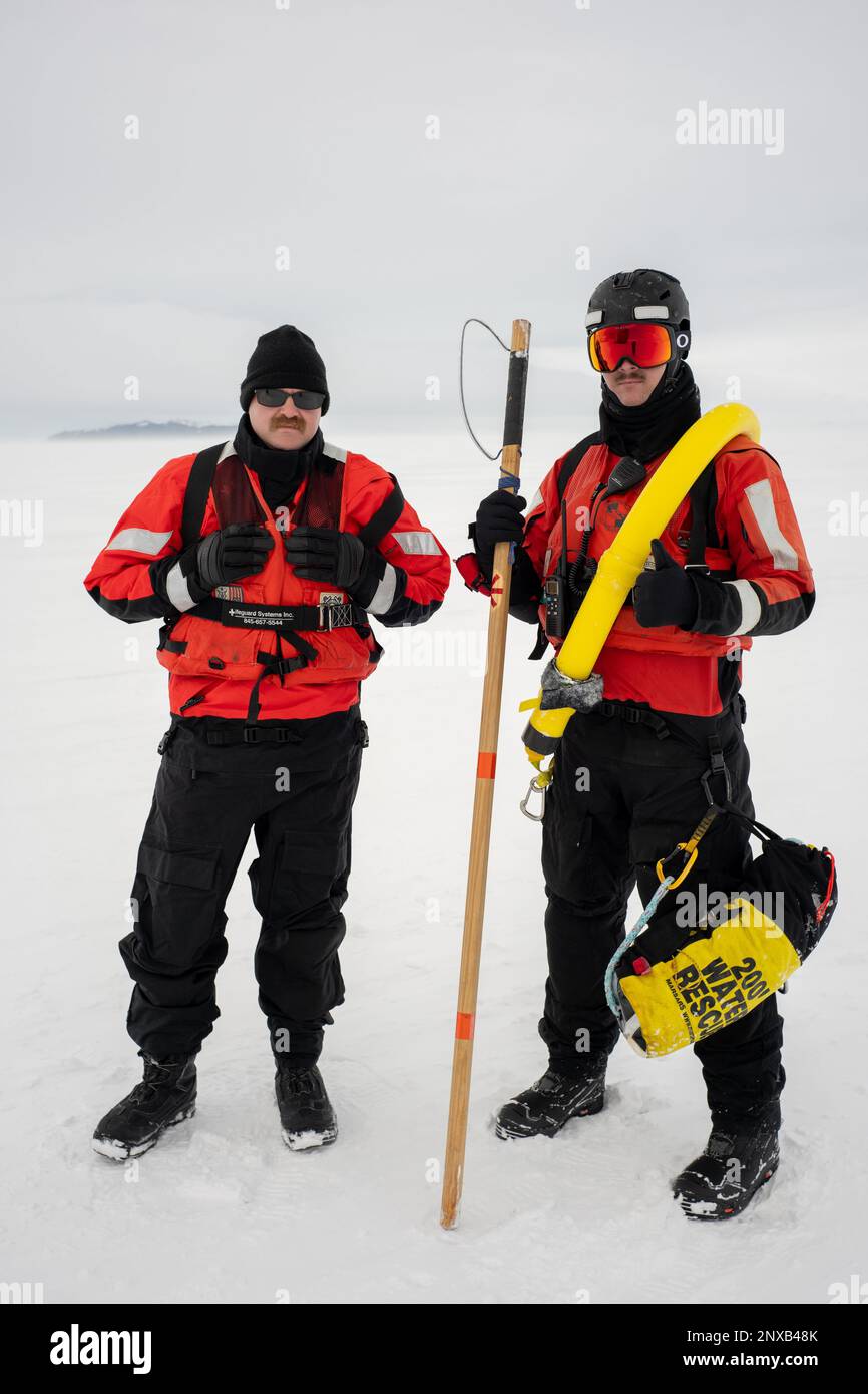 Petty Officer 2nd Class Joel Behr and Petty Officer 3rd Class Layton ...