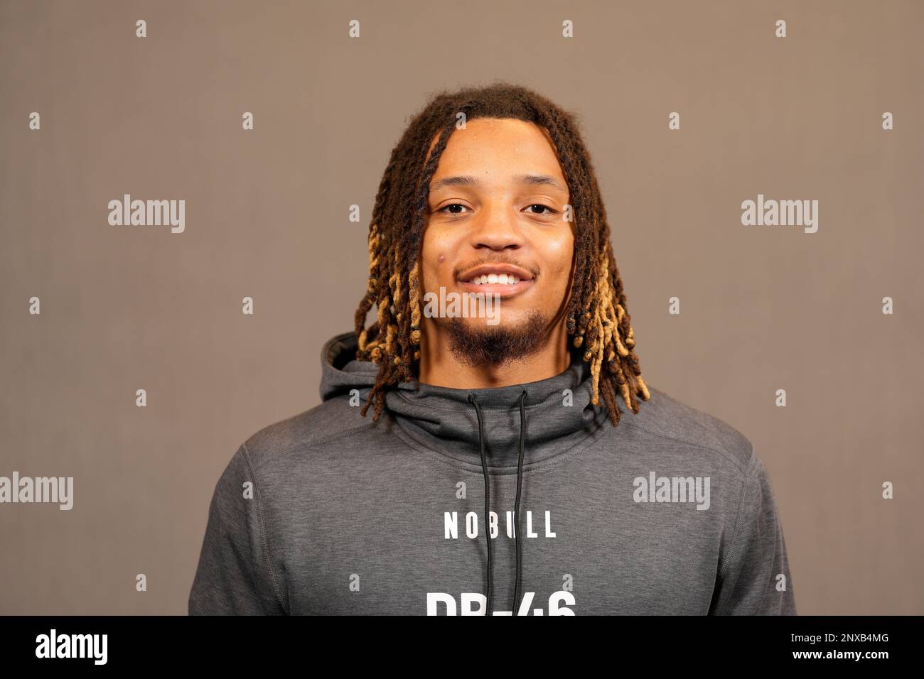 Ohio State defensive back Ronnie Hickman Jr. poses for a portrait at ...