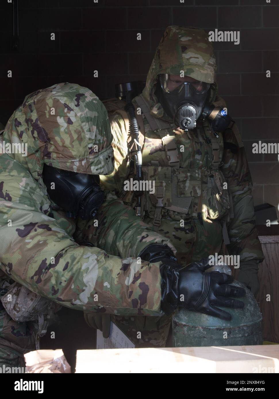 Explosive ordnance disposal eod mobile unit two hi-res stock ...