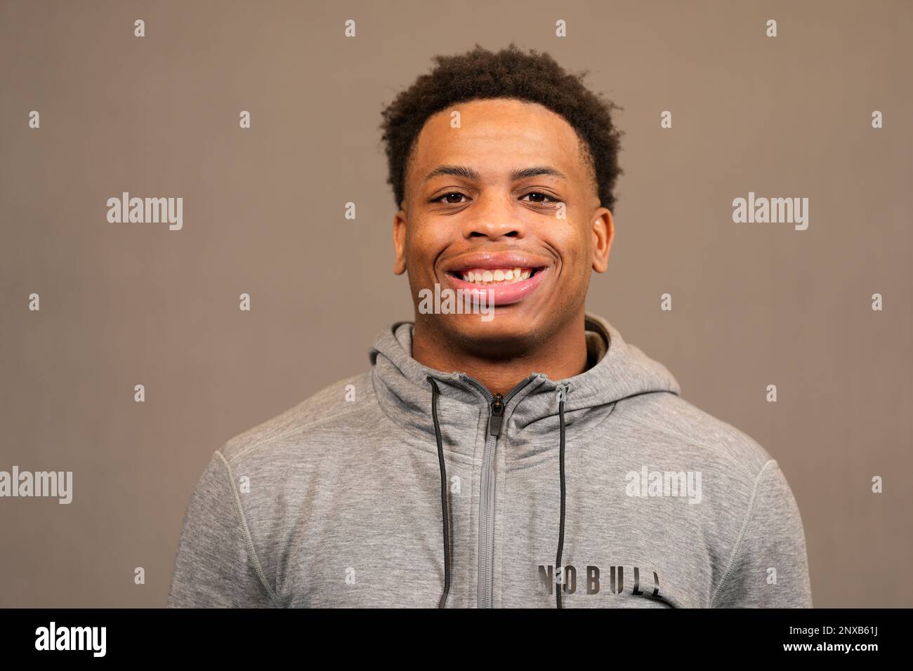 Iowa State defensive back Anthony Johnson poses for a portrait at the ...