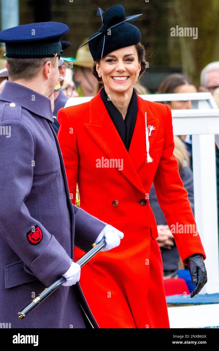 Catherine, Kate Middleton, Princess of Wales during a visit to the 1st ...