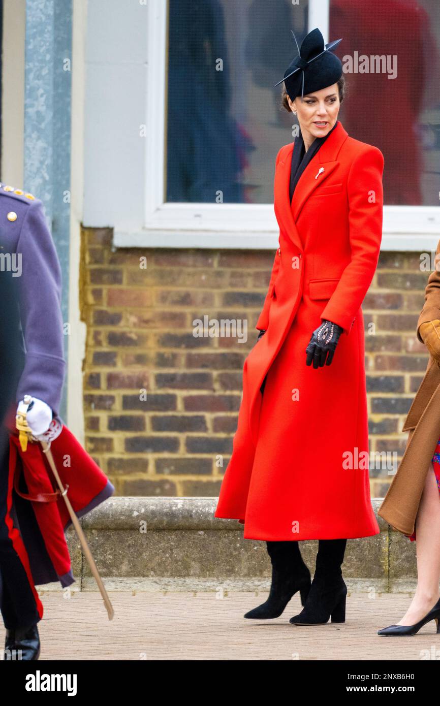 Catherine, Kate Middleton, Princess of Wales during a visit to the 1st ...