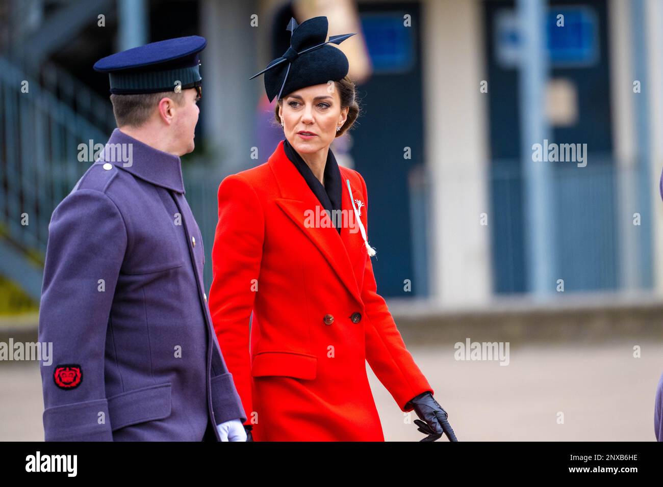 Catherine, Kate Middleton, Princess of Wales during a visit to the 1st ...
