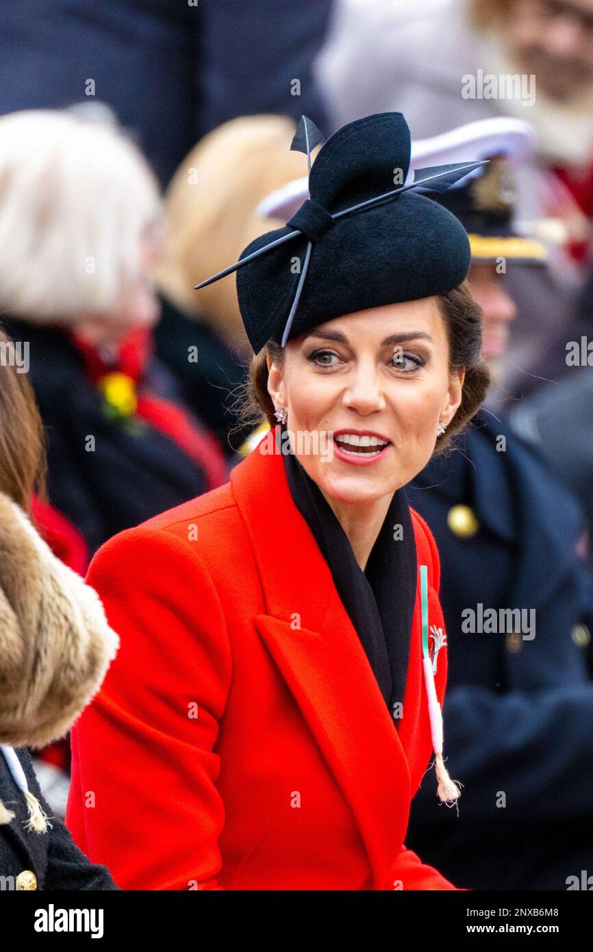 Catherine, Kate Middleton, Princess of Wales during a visit to the 1st ...