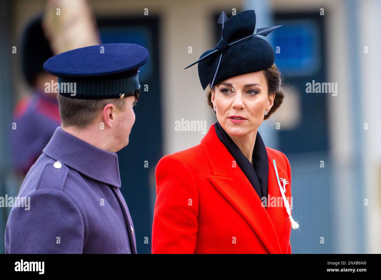 Catherine, Kate Middleton, Princess of Wales during a visit to the 1st ...