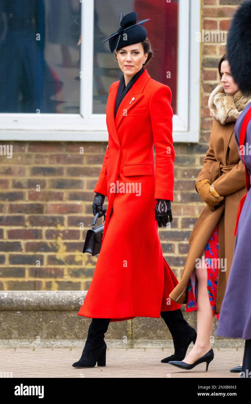 Catherine, Kate Middleton, Princess of Wales during a visit to the 1st ...