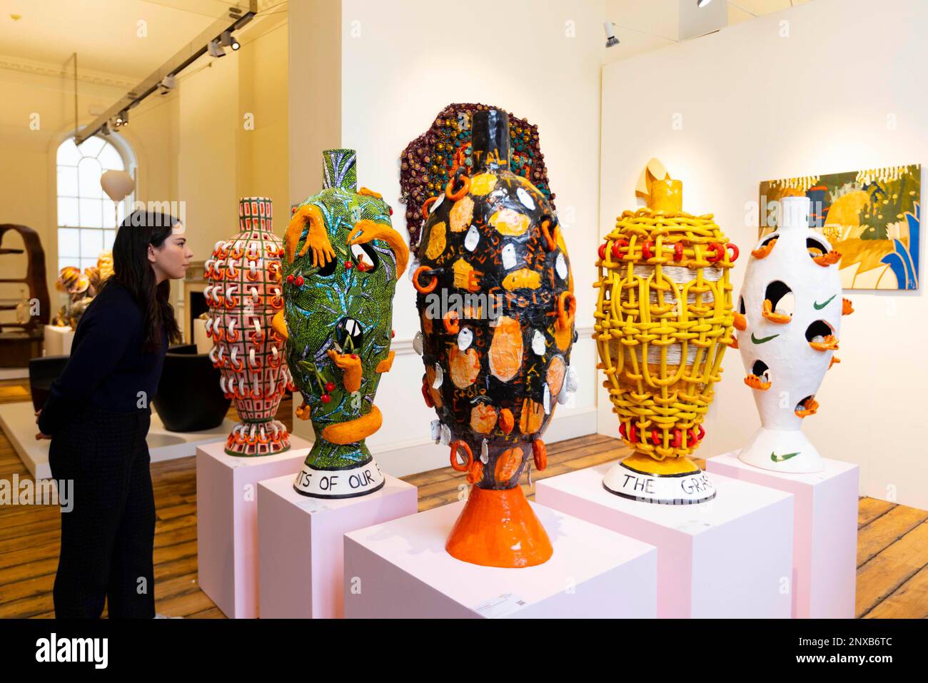 EDITORIAL USE ONLY Galerie REVEL present work by Xanthe Somers on ...