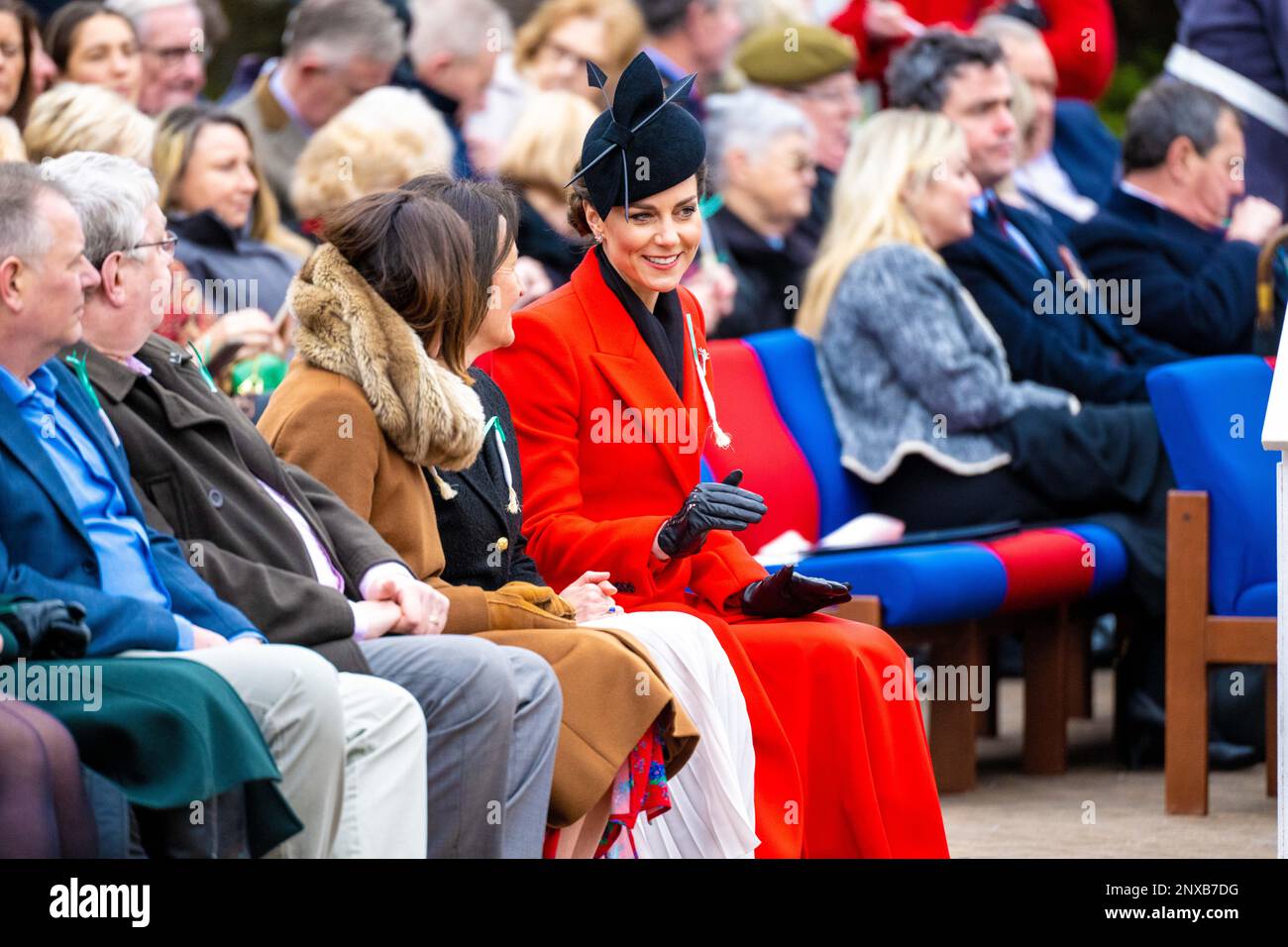 Catherine, Kate Middleton, Princess of Wales during a visit to the 1st ...