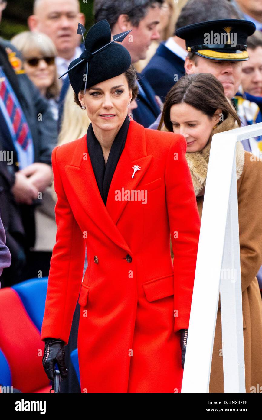 Catherine, Kate Middleton, Princess of Wales during a visit to the 1st ...