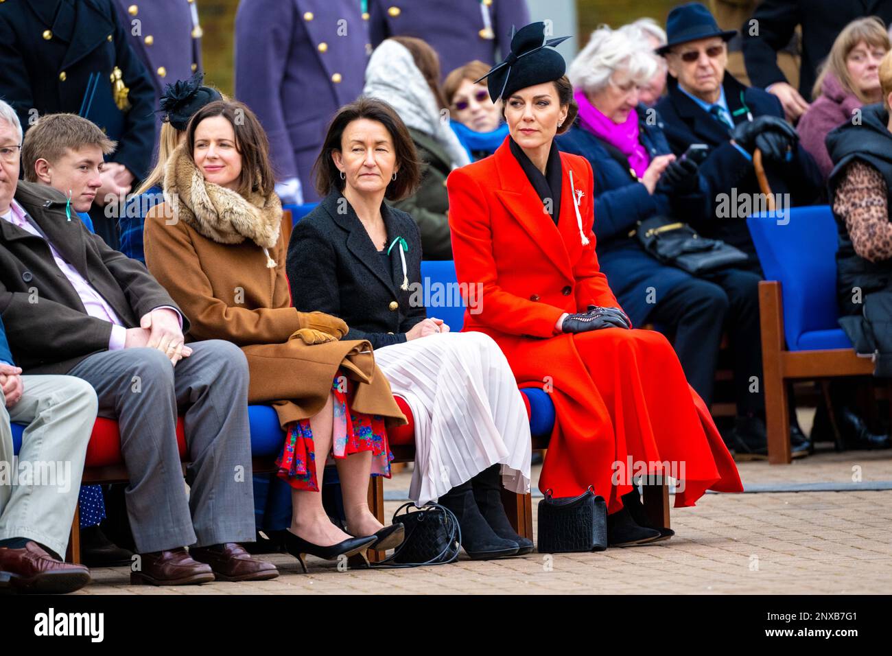 Catherine, Kate Middleton, Princess of Wales during a visit to the 1st ...