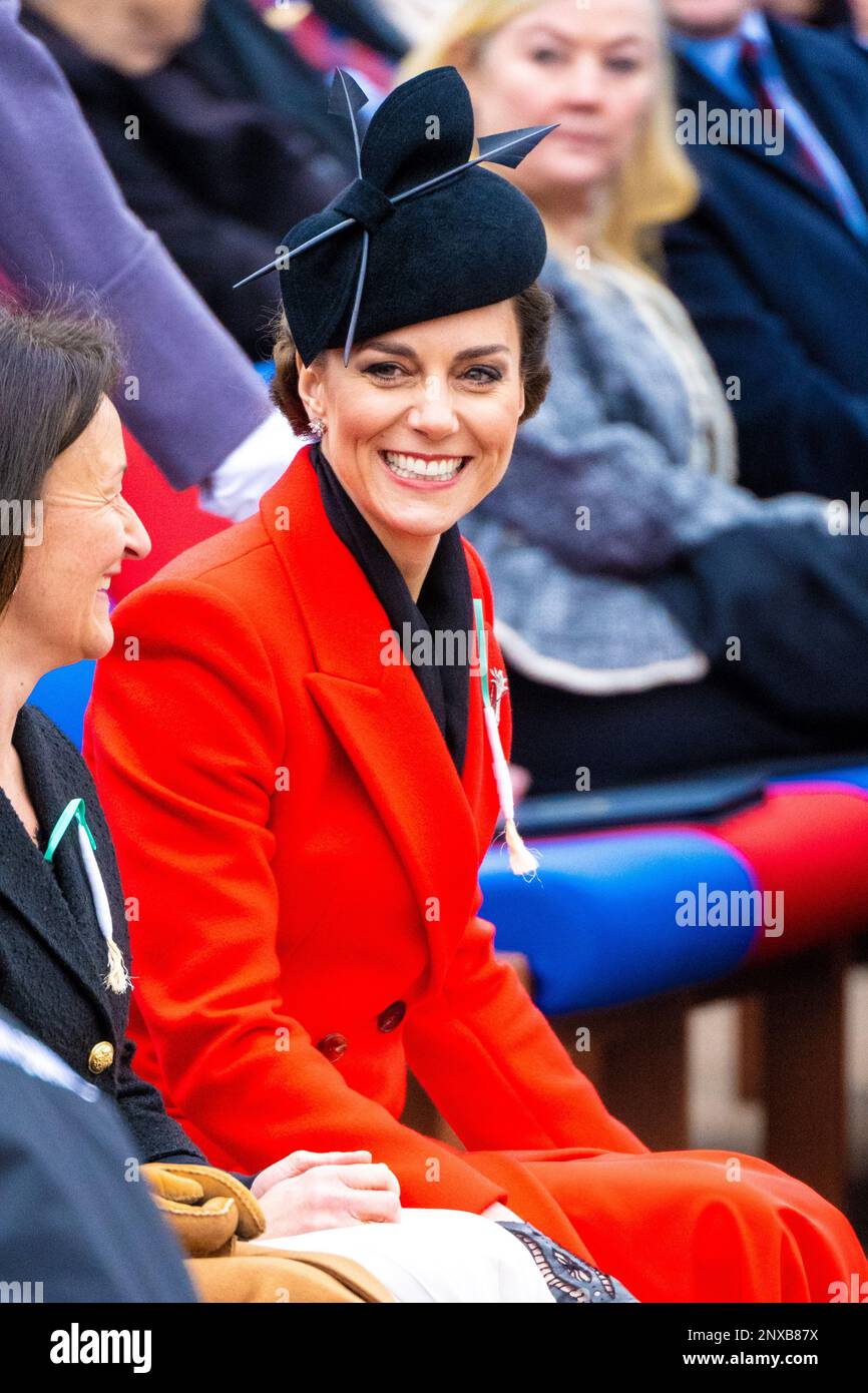 Catherine, Kate Middleton, Princess of Wales during a visit to the 1st ...