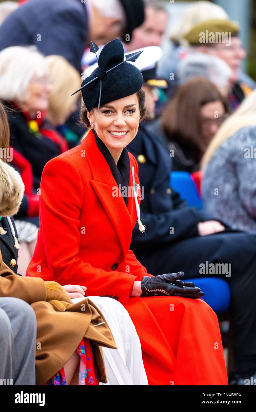 Catherine, Kate Middleton, Princess of Wales during a visit to the 1st ...
