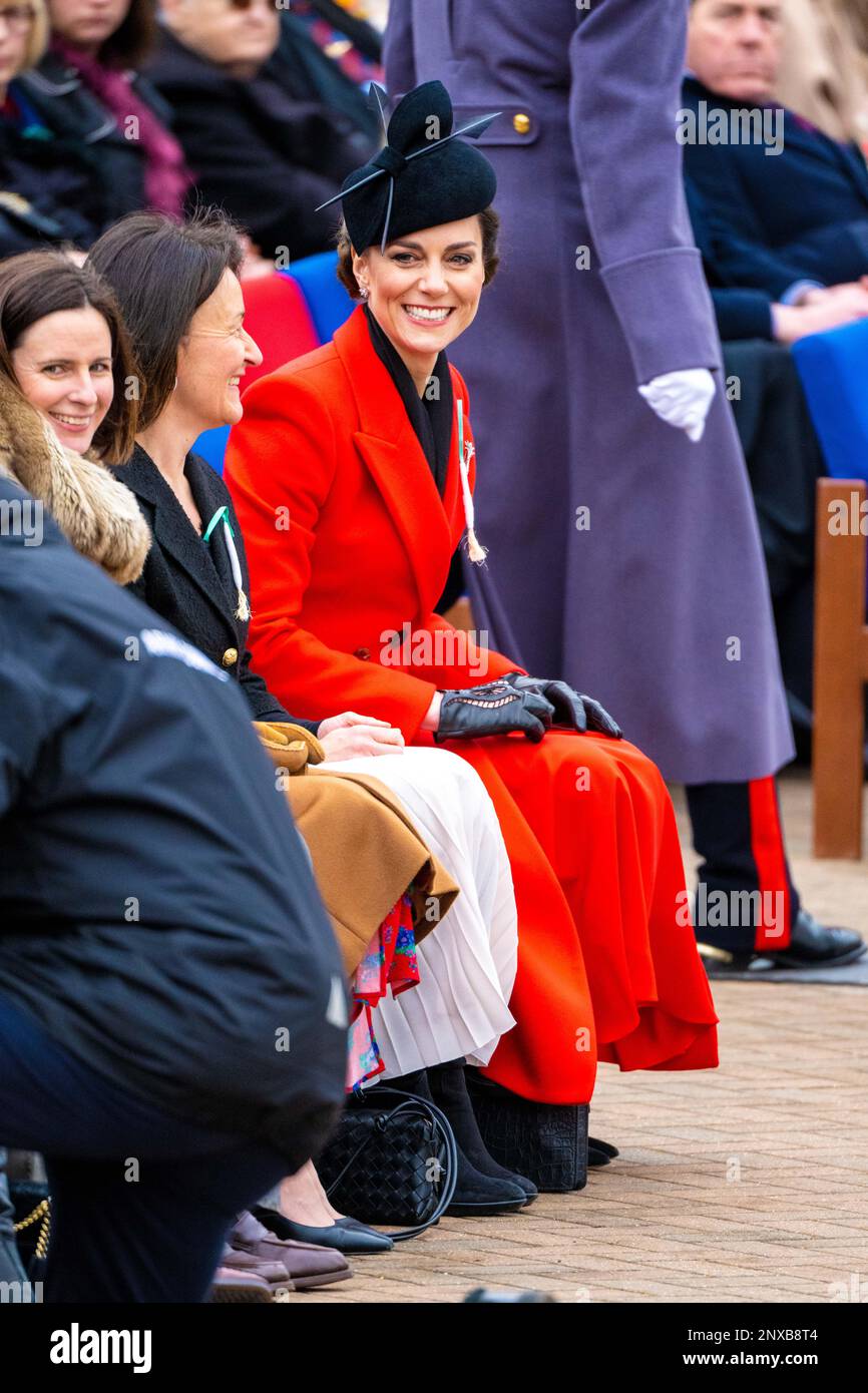 Catherine, Kate Middleton, Princess of Wales during a visit to the 1st ...