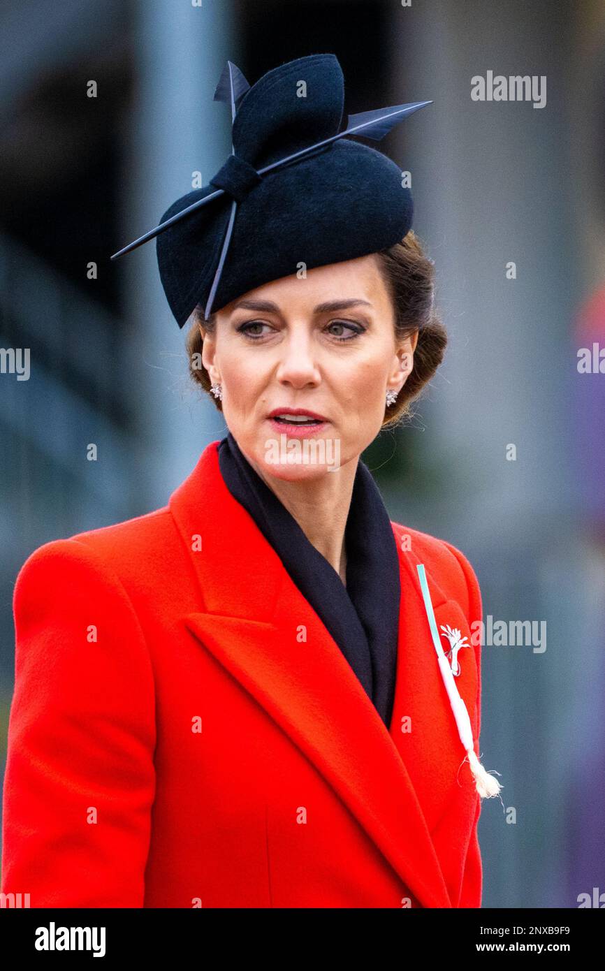 Catherine, Kate Middleton, Princess of Wales during a visit to the 1st ...