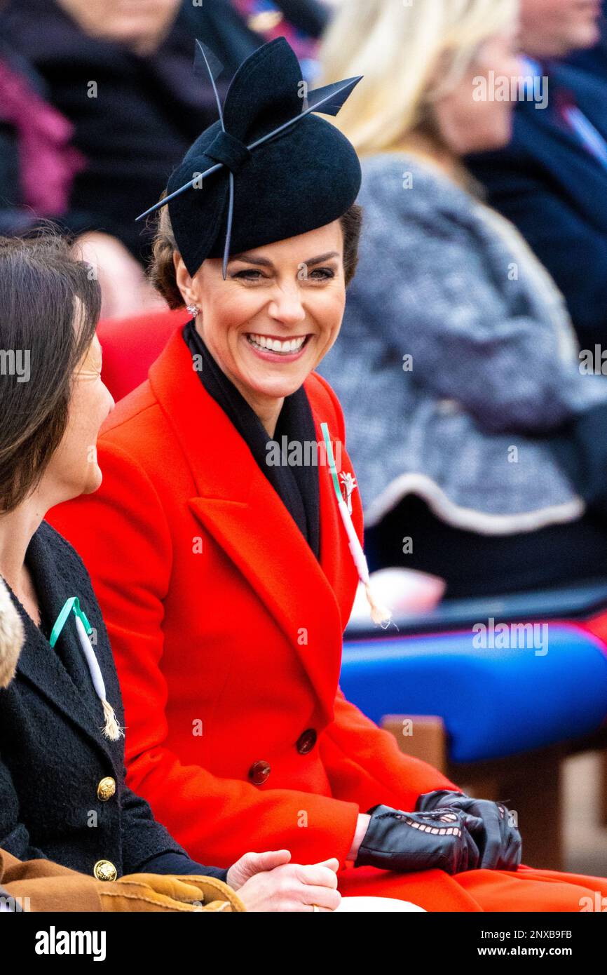 Catherine, Kate Middleton, Princess of Wales during a visit to the 1st ...