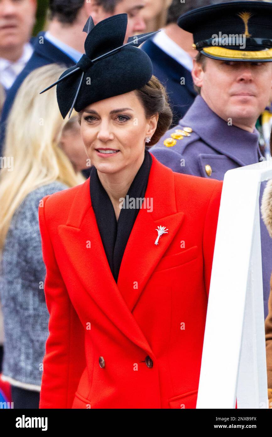 Catherine, Kate Middleton, Princess of Wales during a visit to the 1st ...