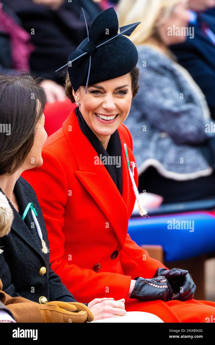 Catherine, Kate Middleton, Princess of Wales during a visit to the 1st ...