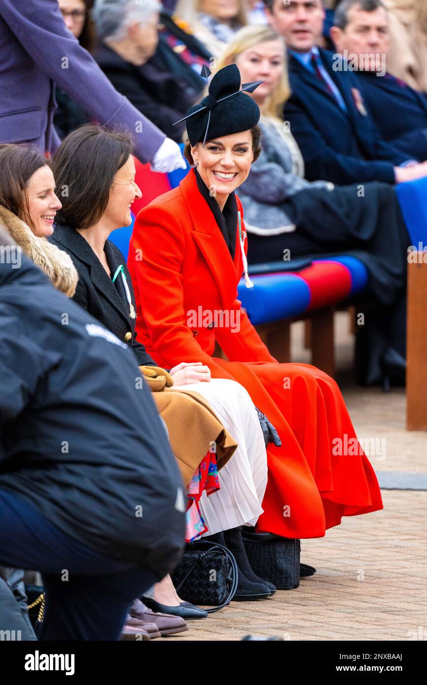 Catherine, Kate Middleton, Princess of Wales during a visit to the 1st ...