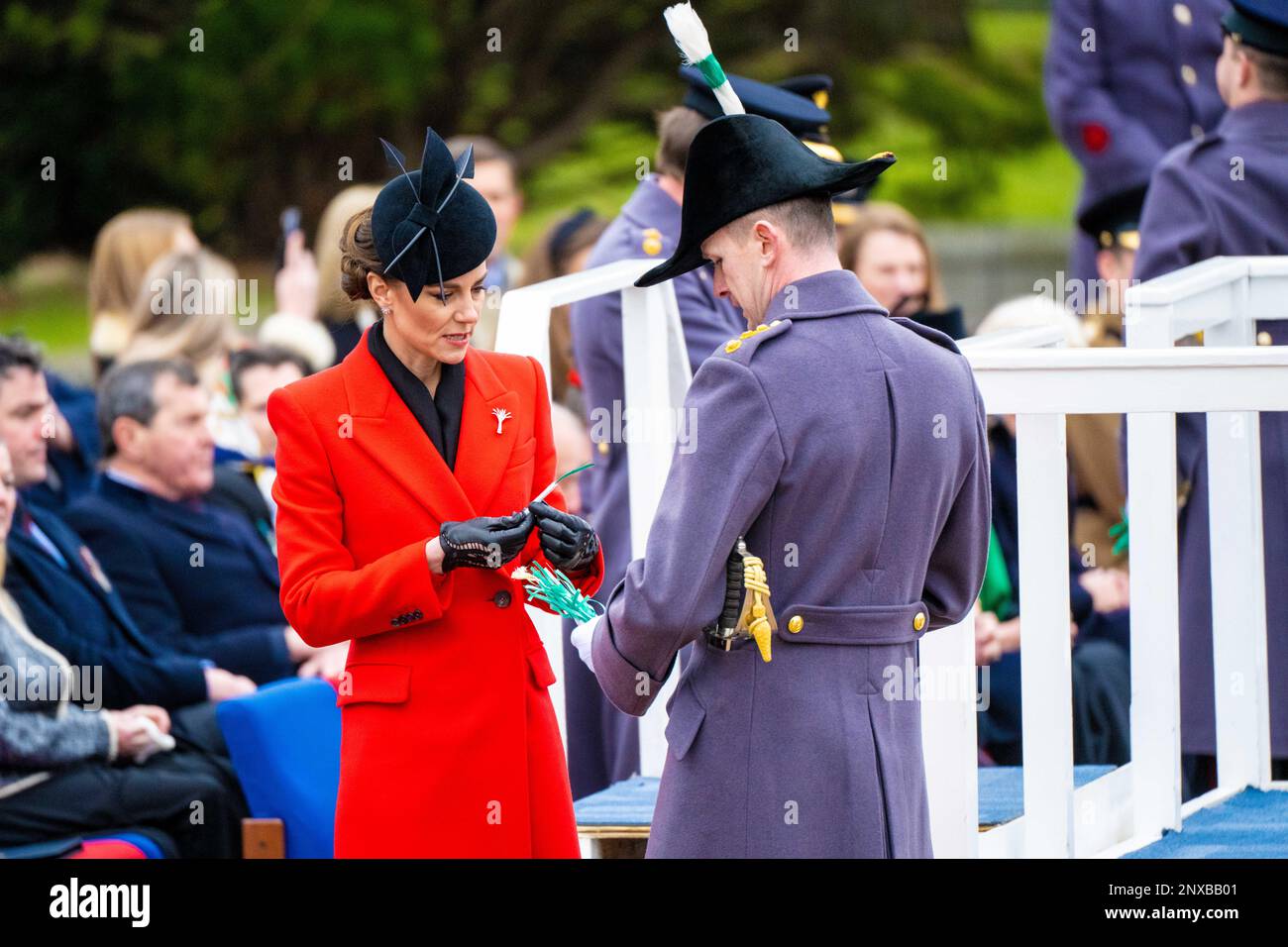 Catherine, Kate Middleton, Princess of Wales during a visit to the 1st ...