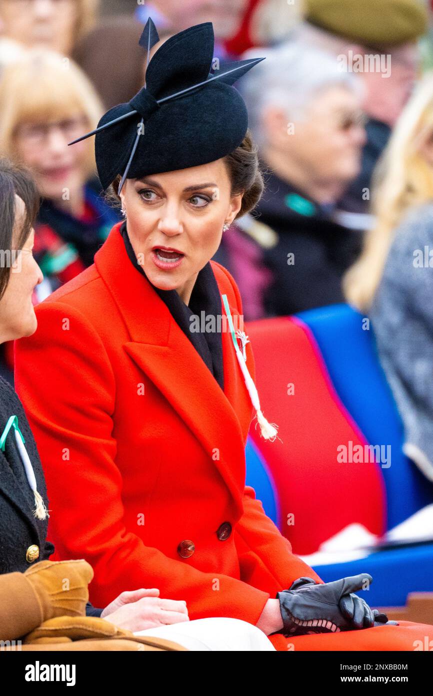 Catherine, Kate Middleton, Princess of Wales during a visit to the 1st ...