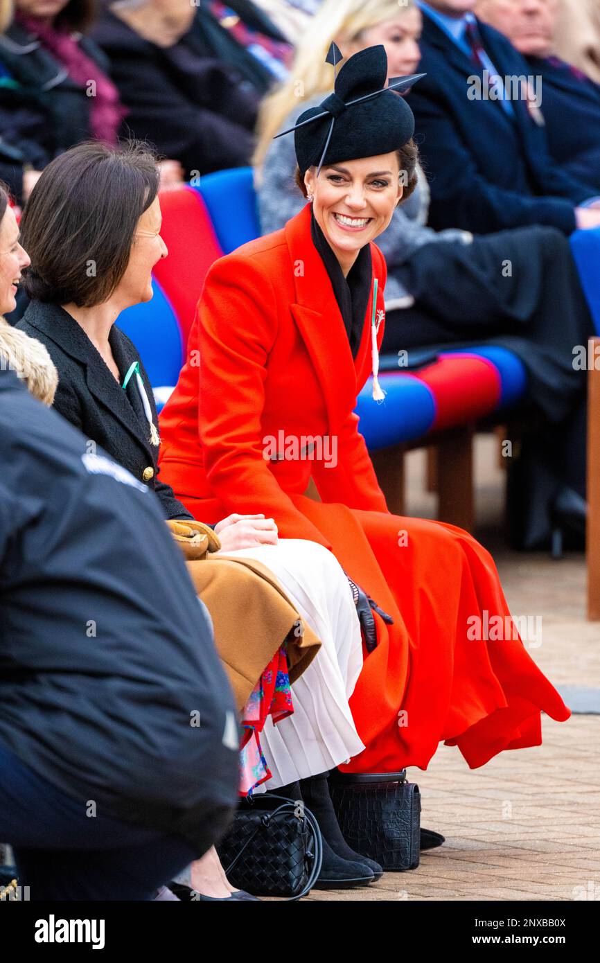 Catherine, Kate Middleton, Princess of Wales during a visit to the 1st ...
