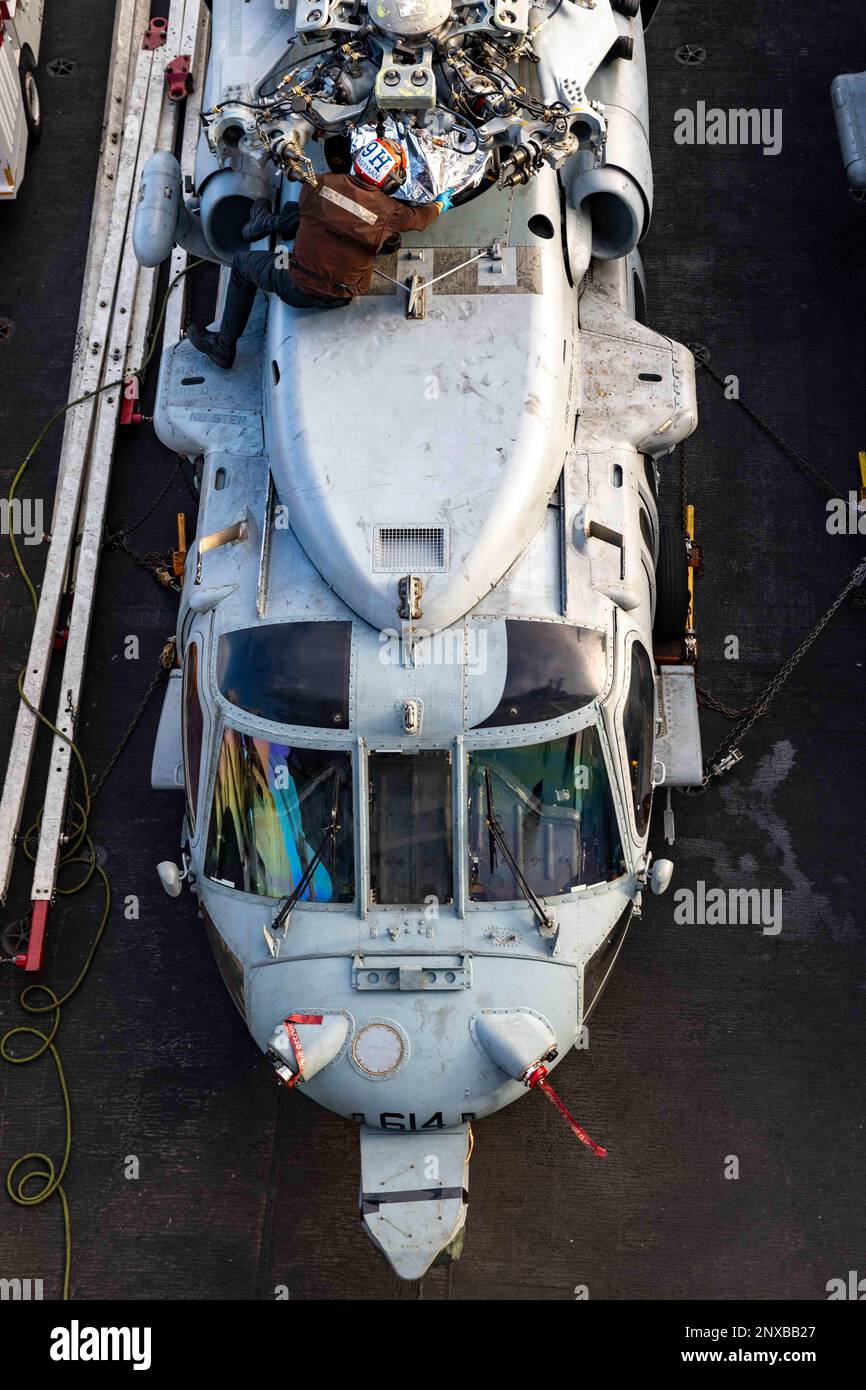 230116-N-UI066-1033 ADRIATIC SEA (Jan. 16, 2023) Airman Apprentice ...