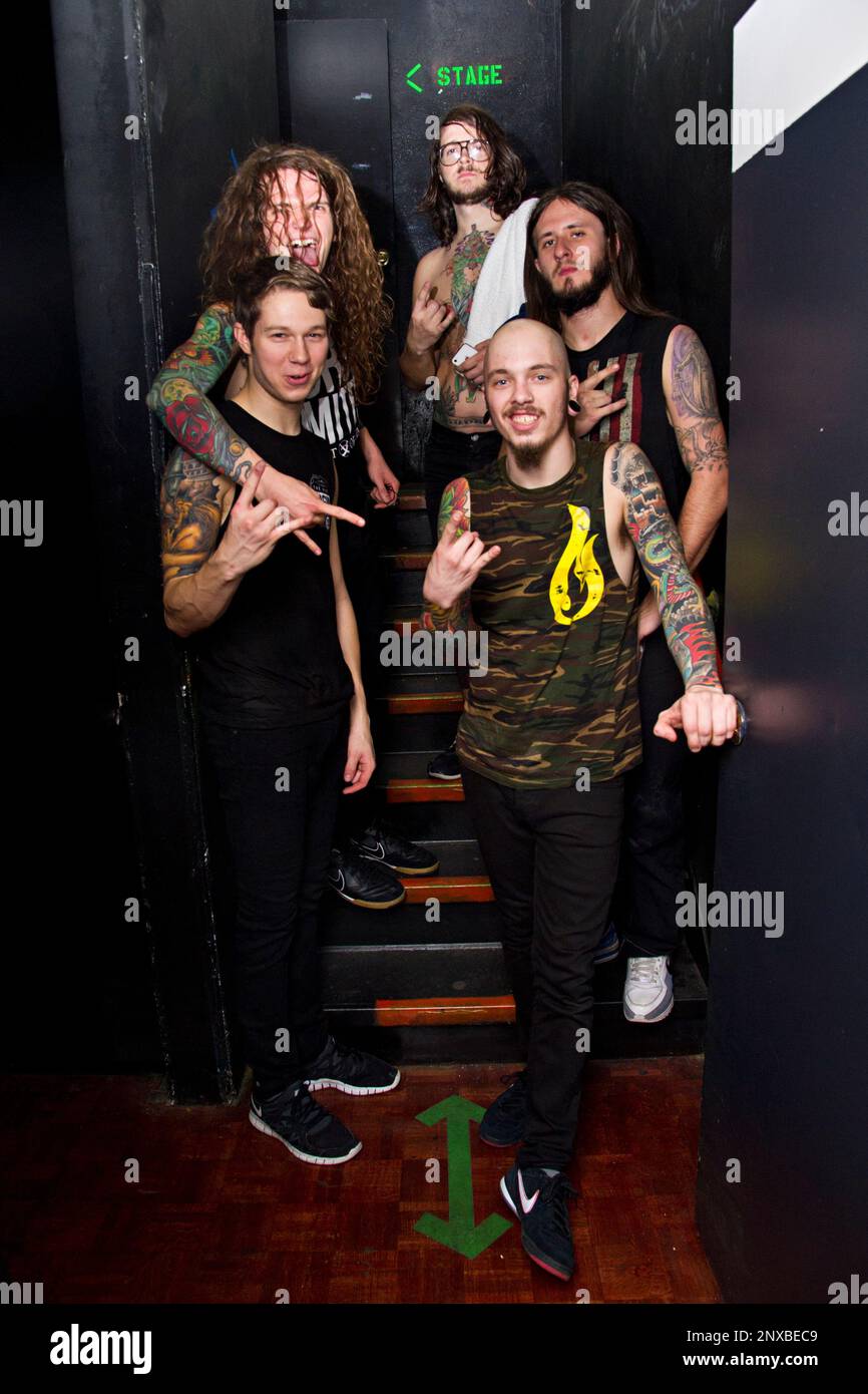 B.J. Stead, Levi Benton, Jerod Boyd, Justin Aufdemkampe, and Ryan Neff ...