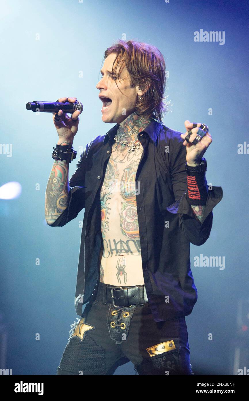 Josh Todd of Buckcherry performs during the 2015 ShipRocked Cruise, The ...