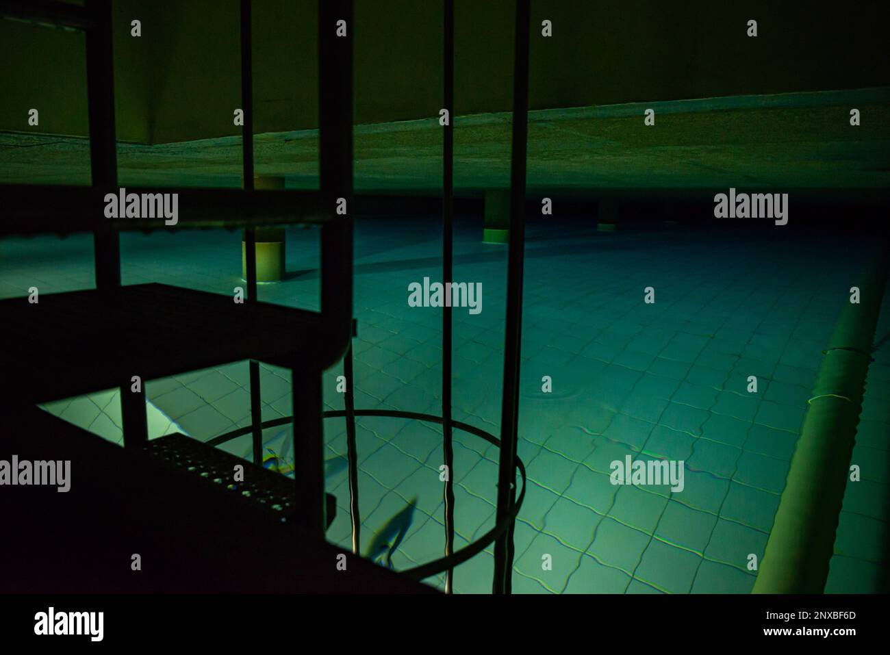 Water sits in a tank at Ramstein Air Base, Germany, Jan. 31, 2023 ...