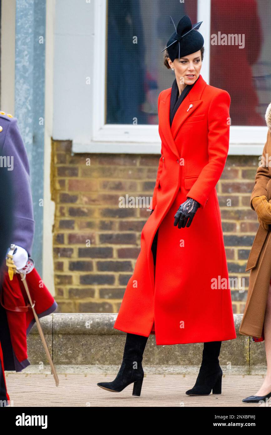 Catherine, Kate Middleton, Princess of Wales during a visit to the 1st ...