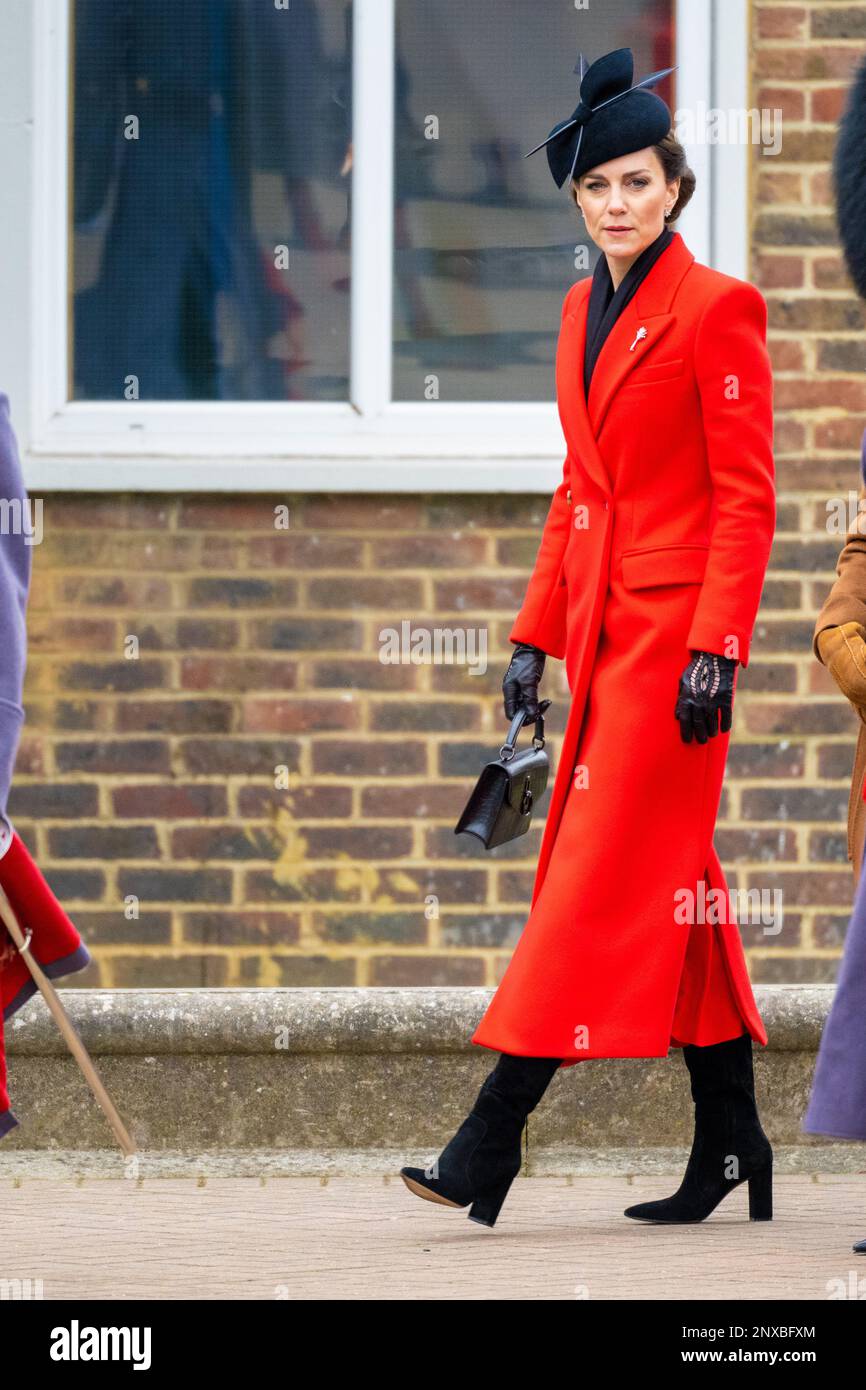 Catherine, Kate Middleton, Princess of Wales during a visit to the 1st ...