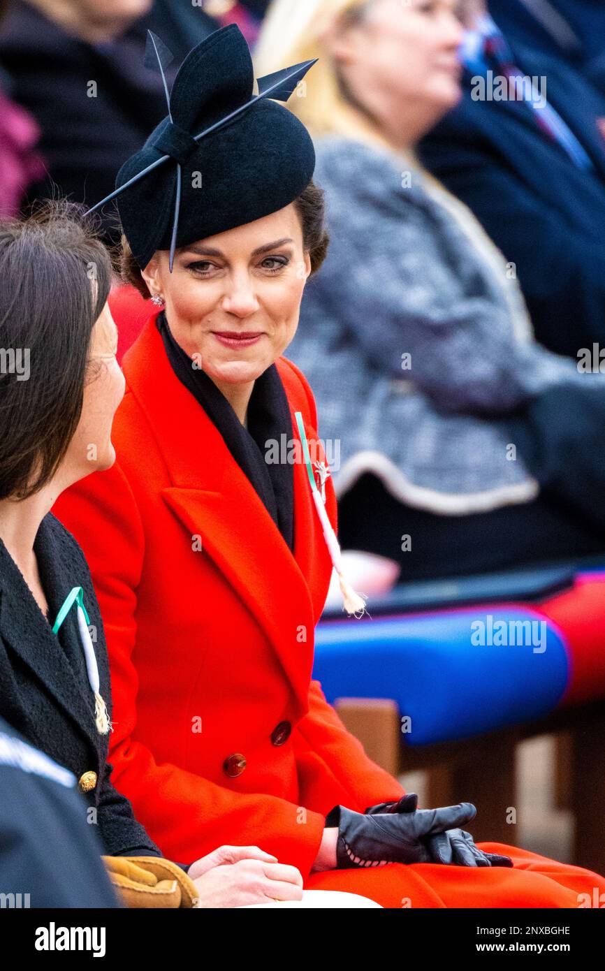 Catherine, Kate Middleton, Princess of Wales during a visit to the 1st ...
