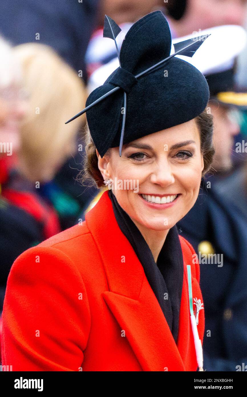 Catherine, Kate Middleton, Princess of Wales during a visit to the 1st ...