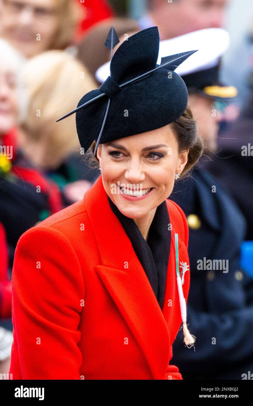 Catherine, Kate Middleton, Princess of Wales during a visit to the 1st ...