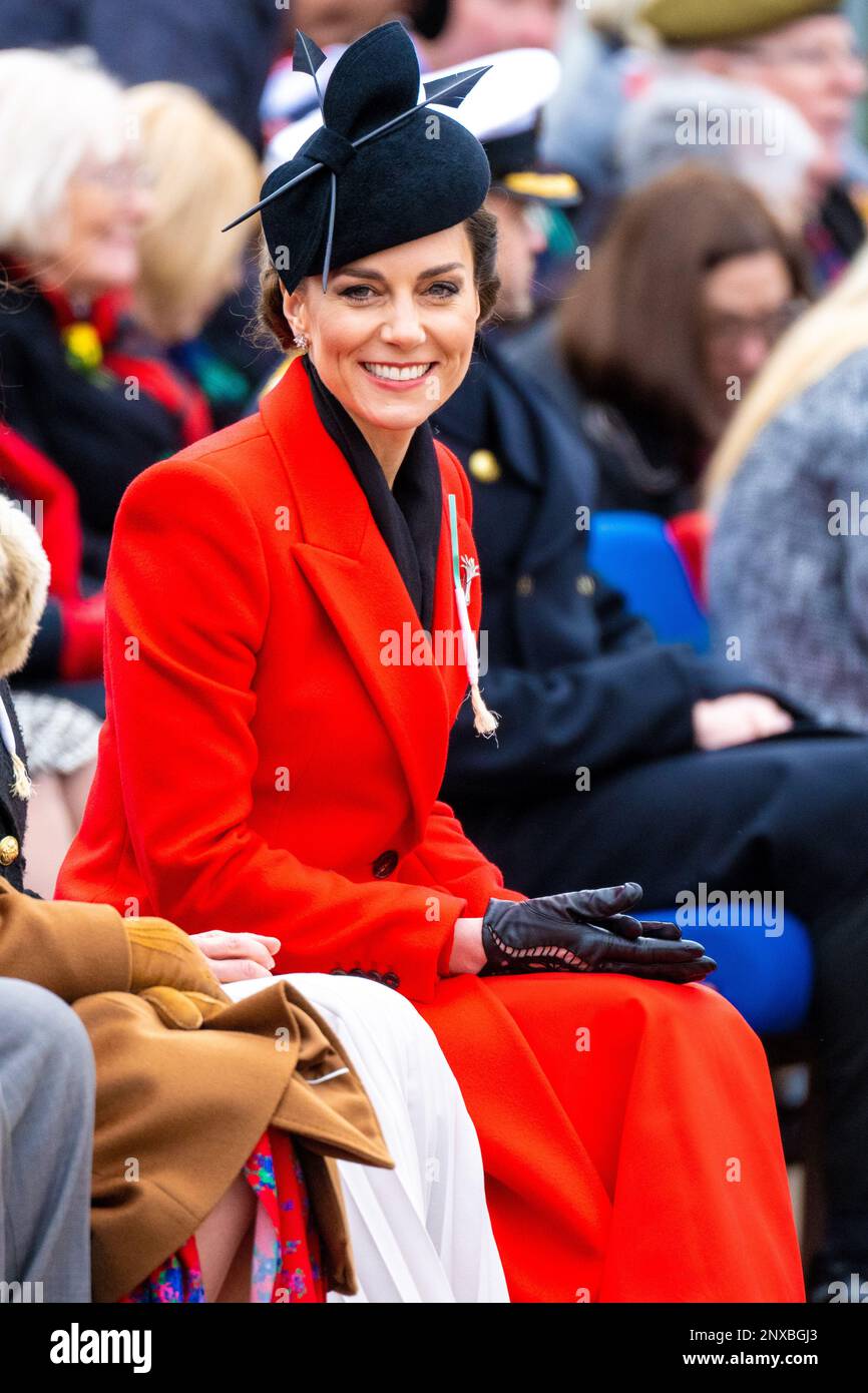 Catherine, Kate Middleton, Princess of Wales during a visit to the 1st ...