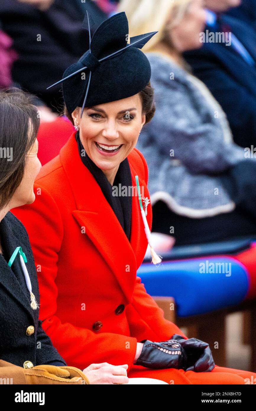 Catherine, Kate Middleton, Princess of Wales during a visit to the 1st ...