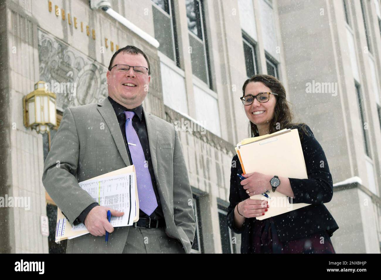 In a March 19, 2018 photo, Burleigh County Assistant State's Attorney ...