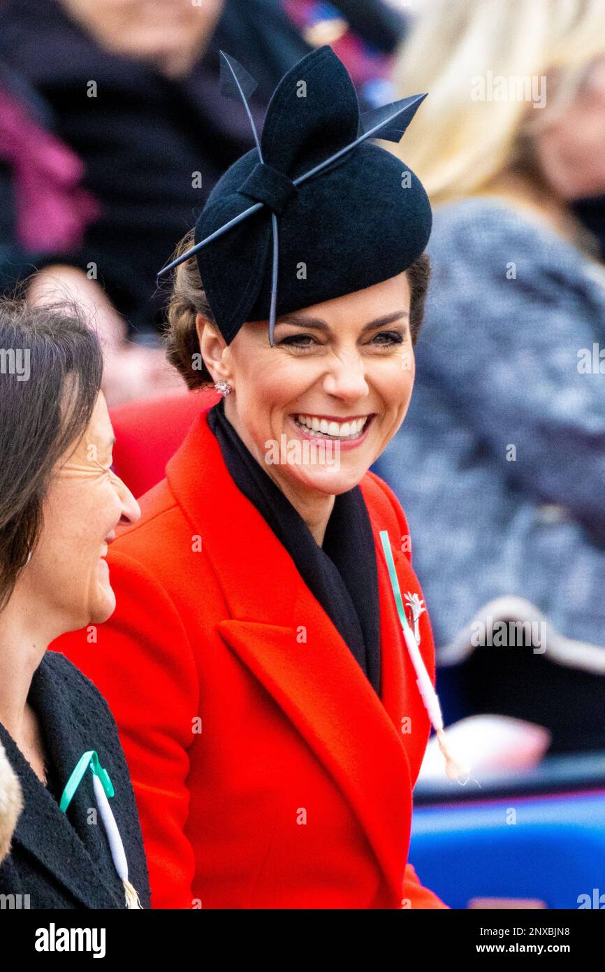 Catherine, Kate Middleton, Princess of Wales during a visit to the 1st ...