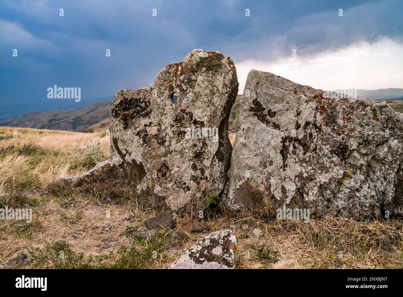 Prehistoric megalithic structure hi-res stock photography and images ...