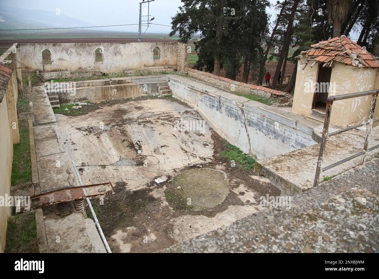 The old mansion pool used in the critical comedy movie Kibar Feyzo by ...