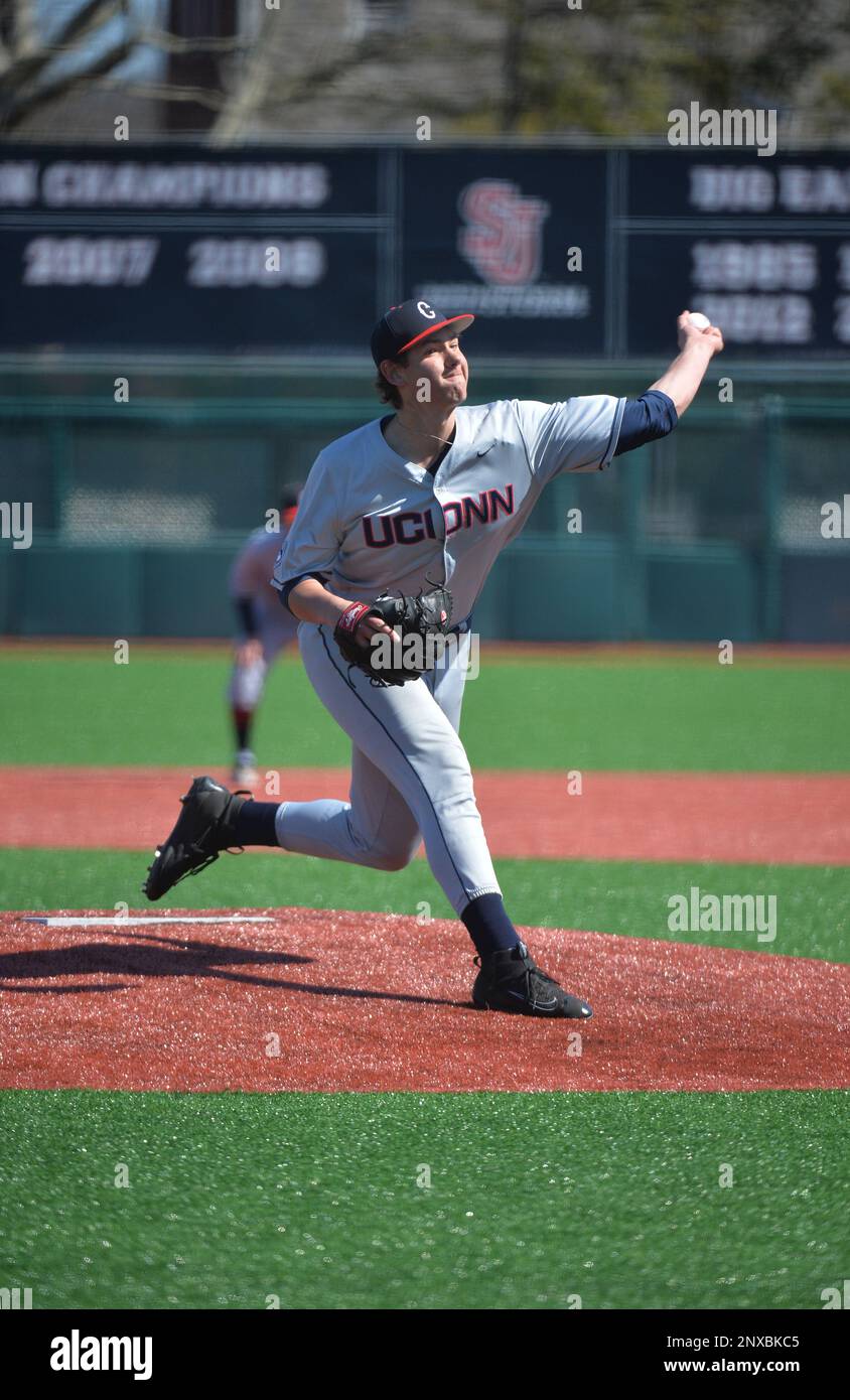 University of Connecticut Huskies pitcher Chase Gardner (37) during ...